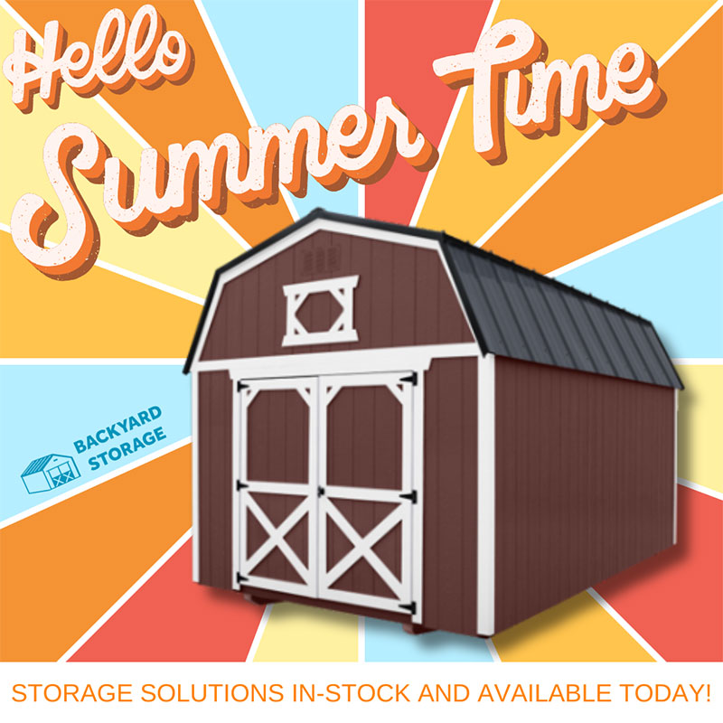 Custom Storage Sheds | Custom Shed Builders | Backyard Storage