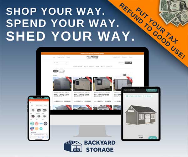 Custom Storage Sheds | Custom Shed Builders | Backyard Storage